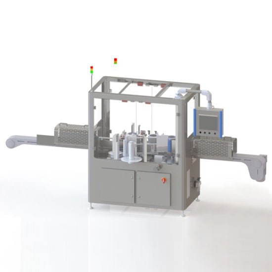 Link Pack | Efficient Paint Can Labeling Machine | Link Pack